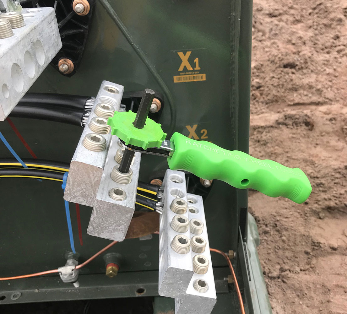 Ratcheting Wheel Tools | Non-Conductive Tools for Lineman | Just ...